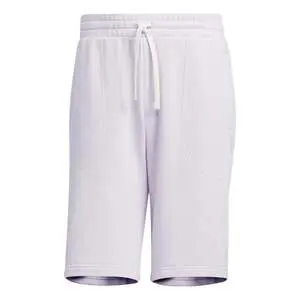 Adidas Neo Solid Color Lacing Casual Straight Shorts - Multi-color