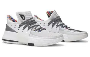 Adidas D Lillard 3 Bhm Sneakers - White/black