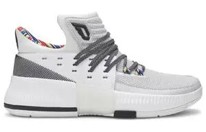 Adidas D Lillard 3 Bhm Sneakers - White/black