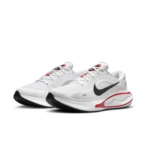 Nike Journey Run Sneakers - White/fire Red/cement Grey