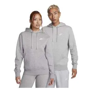 Nike Sportswear Club Hoodie Grey/white
