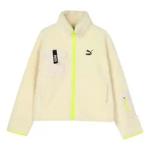 PUMA Trail Sherpa Zip Jacket - Creamy