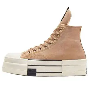 CONVERSE X Rick Owens Dbl Drkstar Chuck 70 Hi - Tan/white