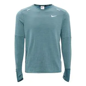 Nike Dri-fit Legend Long Sleeve Fitness Top 'lake - Green
