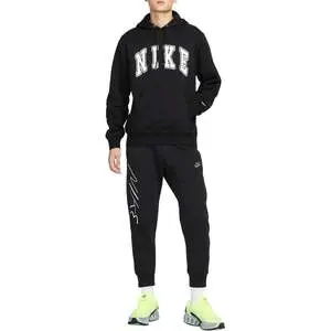 Nike Club Hoodie - Black/white