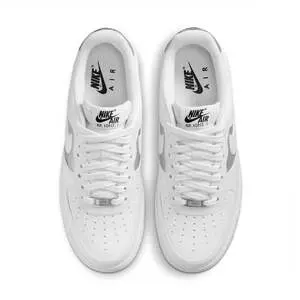 Nike Force 1 '07 Low Top Sneakers - White/silver