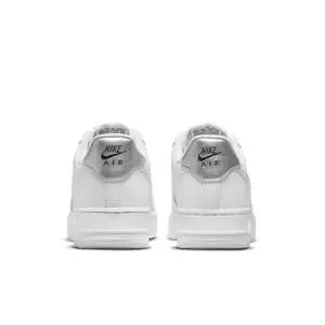 Nike Force 1 '07 Low Top Sneakers - White/silver