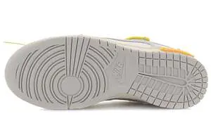 Nike X Off-white Dunk Low 'lot 29 Of 50' Sneakers - Gray/white