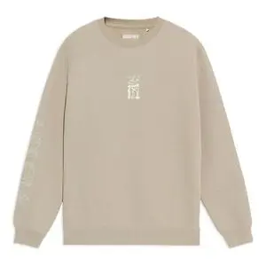 LI-NING Badfive Sports Basketball Series Pullover - Beige/grey