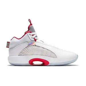 JORDAN 35 "fire Red" High Top Sneakers