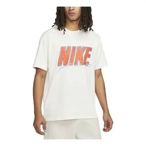 Nike Nrg T-shirt 'white Orange - White/orange