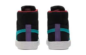 PUMA Suede Mid 21 Sneakers - Black/red
