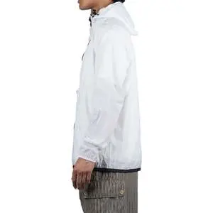 Play Comme Des Garcon X K-way Full Zip Jacket - White