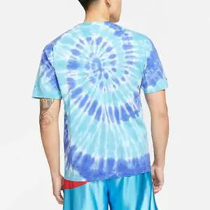 Nike X Space Jam Tie Dye Sports Tee 'light Purple - Blue