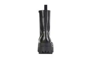 Balenciaga Bulldozer Lace Up Boot Vegetal Calfskin