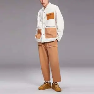 LI-NING Single Breasted Jacket With Landscape Print