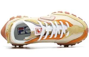 FILA FUSION Rt 70 Sport Sneakers - Beige/orange/white