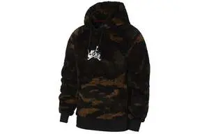 JORDAN Air Wings Plush Pullover - Black