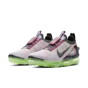Nike Vapormax 2020 Flyknit Sneakers - Violet Ash/black/sunset Pulse