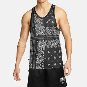 Nike Dri-fit Sleeveless Bandana Print Vest