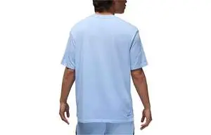 JORDAN Sport Dri-fit Logo T-shirt - Blue/black