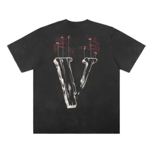 VLONE Marionette Logo Washed T-shirt - Black