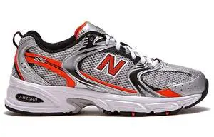 NEW BALANCE 530 Athletic Sneakers - Silver/red/black