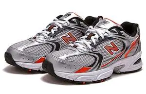 NEW BALANCE 530 Athletic Sneakers - Silver/red/black