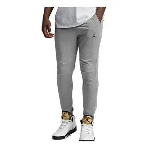 JORDAN Elastic Waistband Bundle Feet Sports Pants Grey - Default Colorway