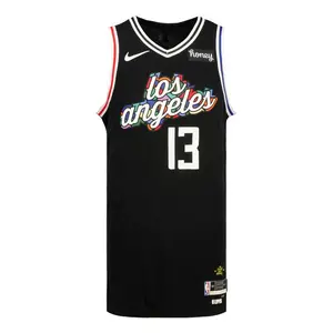 Nike X Nba Los Angeles Clippers City Edition Swingman Jersey 'paul George 13 - Black