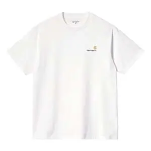Carhartt Work In Progress American Script Short Sleeve T-shirt - White