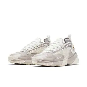 Nike Zoom 2k Casual Low Top Sneakers - White/gray