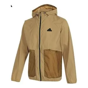 Adidas Tech Lightweight Woven Jacket - Brown