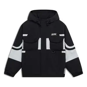 LI-NING Badfive Windbreaker - Black/white