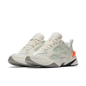 Nike M2k Tekno 'phantom' Low Top Sneakers - White/orange
