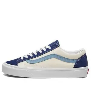 VANS Style 36 Retro Sport Low Top Sneakers - Blue/white