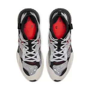 JORDAN Delta 3 High Top Sneakers - Black/white/gray