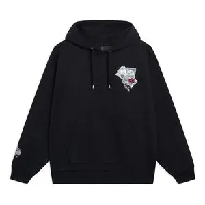 LI-NING Skateboarding Graphic Hoodie - Black/multi-color
