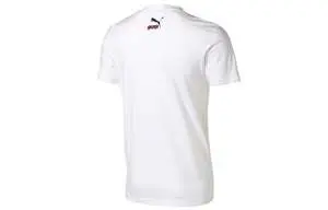 PUMA Sakura Pack Graphic Crew T-shirt 'white Black Red