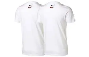 PUMA Sakura Pack Graphic Crew T-shirt 'white Black Red
