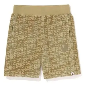 Bape Monogram Shorts For Men