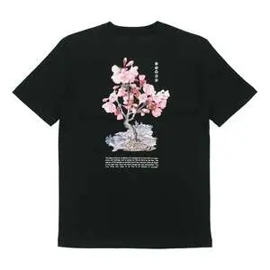 LI-NING Sakura Graphic T-shirt 'black - Black/multi-color