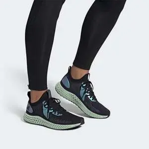 Adidas Alphaedge 4d Athletic Sneakers - Black