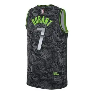 Nike Brooklyn Nets Kevin Durant "7" Jersey - Blackgray