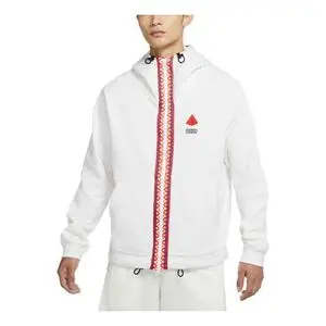 Nike Sports Loose Hooded Casual Jacket White - Default Color