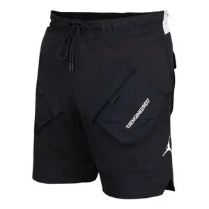 JORDAN Athleisure Cargo Shorts - Black