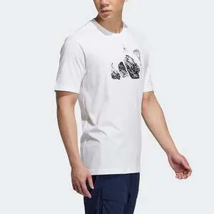 Adidas Graphic Print Short Sleeve T-shirt