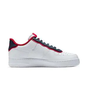 Nike Force 1 '07 Lv8 Sneakers - White/red
