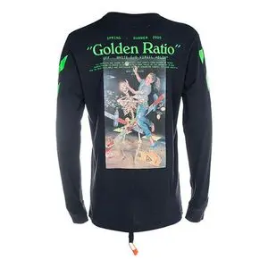 Off-White Printing Round Neck Long Sleeves Version