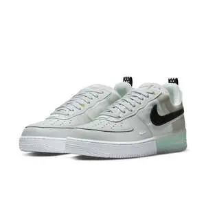 Nike Force 1 React Low Top Sneakers - Grey